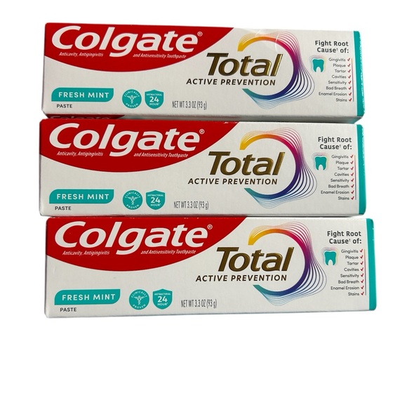 colgate | Bath | Colgate Total Active Prevention Fresh Mint Toothpaste ...